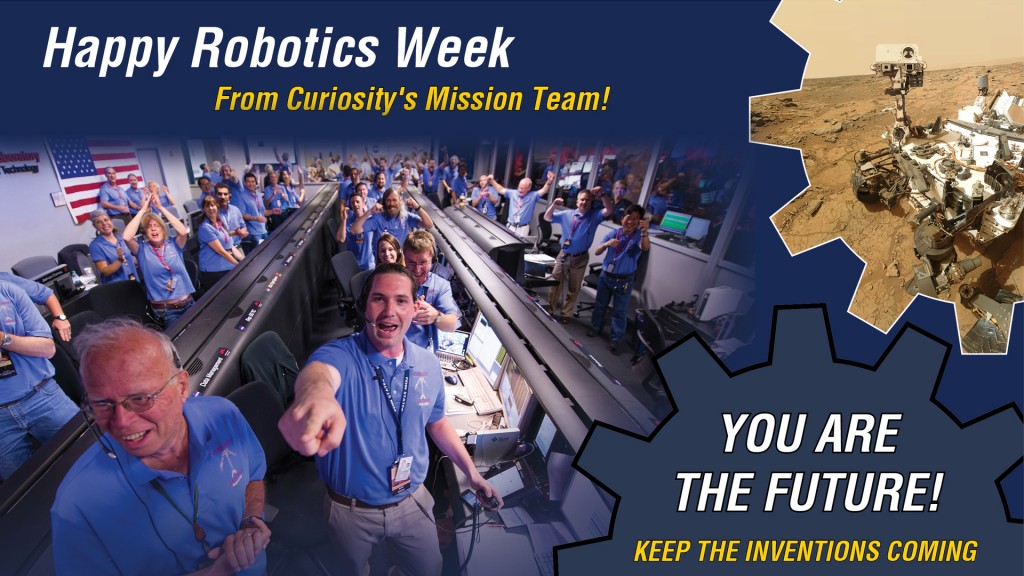 National Robotics Week in the US (and Mars) - Robohub