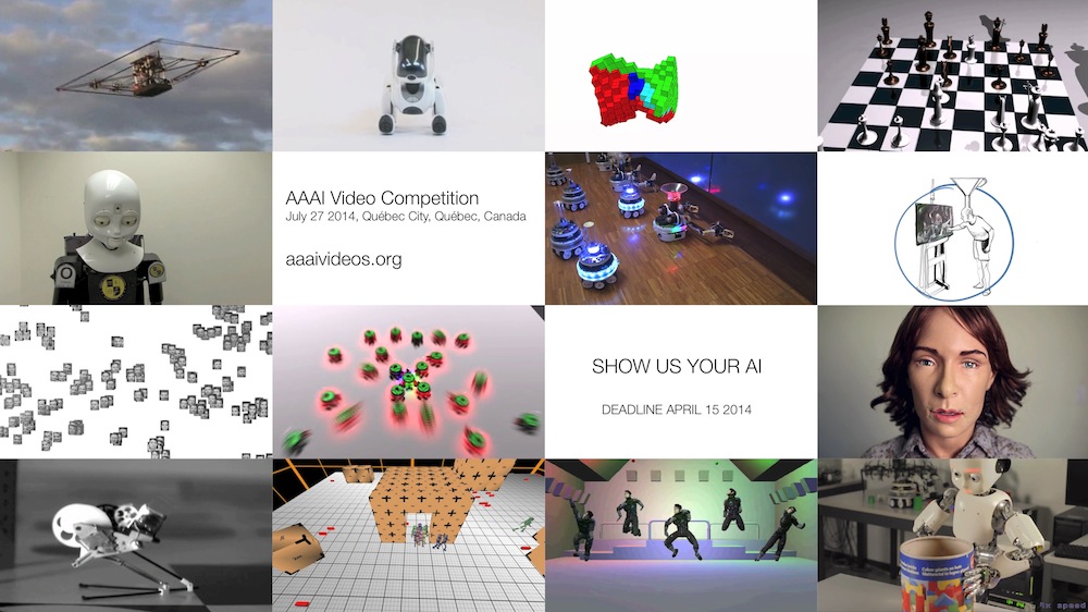 Show us your AI – AAAI Video Competition - Robohub