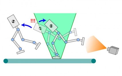 Bipedal robot uses high-speed vision to run - Robohub