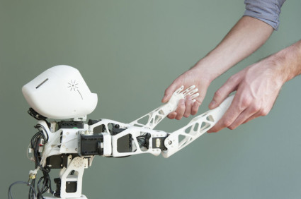 Opensource 3D printed “Poppy” humanoid enables experimentation in robot ...