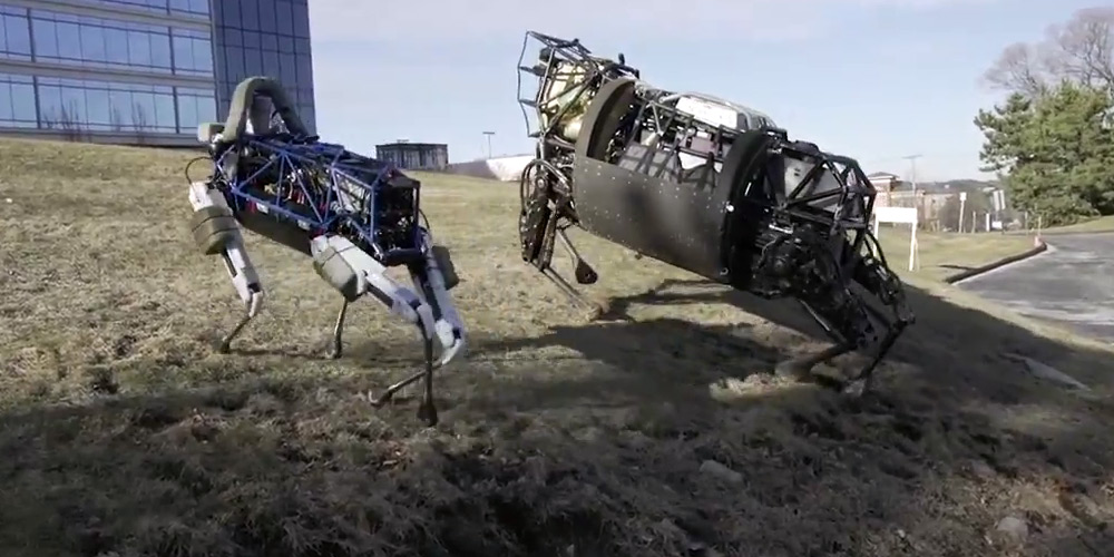 Introducing Spot, a new smaller 4-legged robot from Boston Dynamics ...