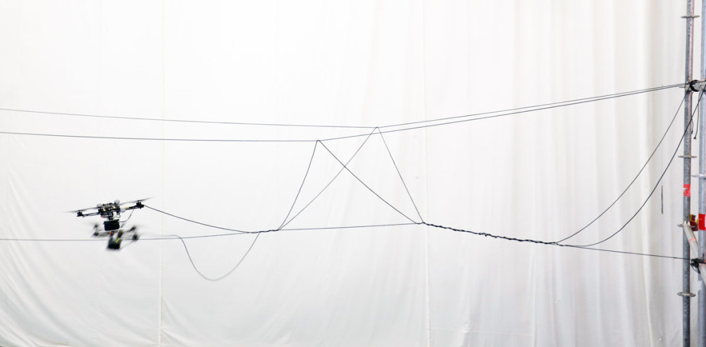 Watch flying machines weave a rope bridge you can walk on - Robohub