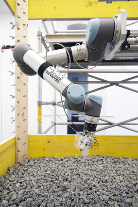 Rock Print: A zero-waste 3D-printed structure made only of rock and ...