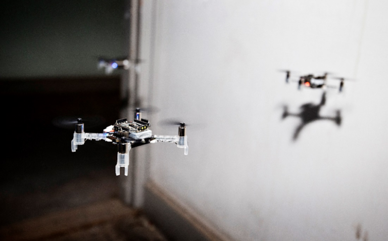 A swarm of autonomous tiny flying robots - Robohub