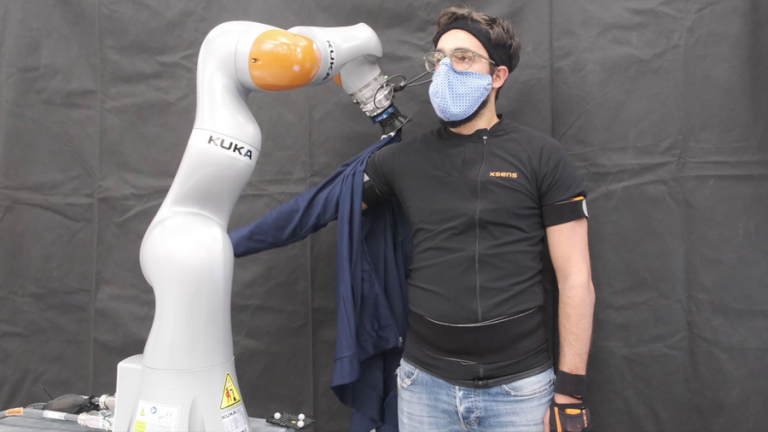 Robots dress humans without the full picture - Robohub