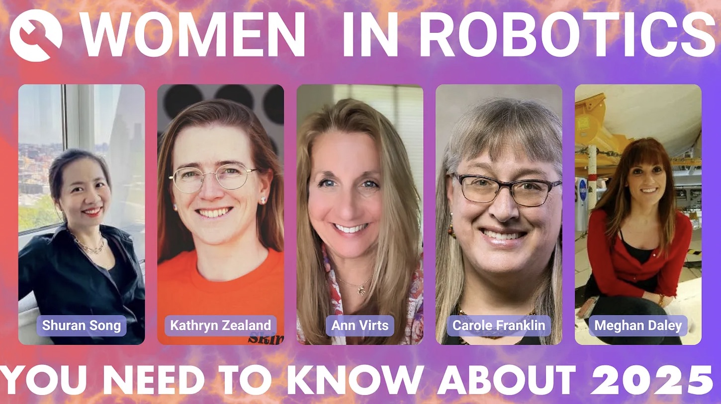 Women in robotics you need to know about 2025 - Robohub